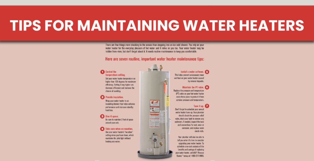 WHAT ARE THE TIPS FOR MAINTAINING WATER HEATERS? - Electro City